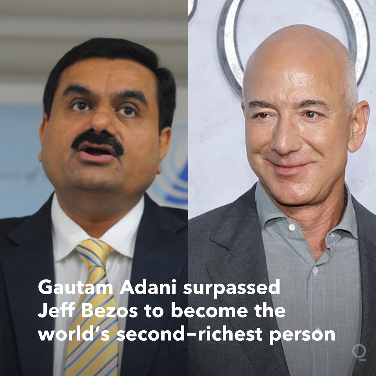 Gautam Adani, who started the year at No. 14 on the Bloomberg ...
