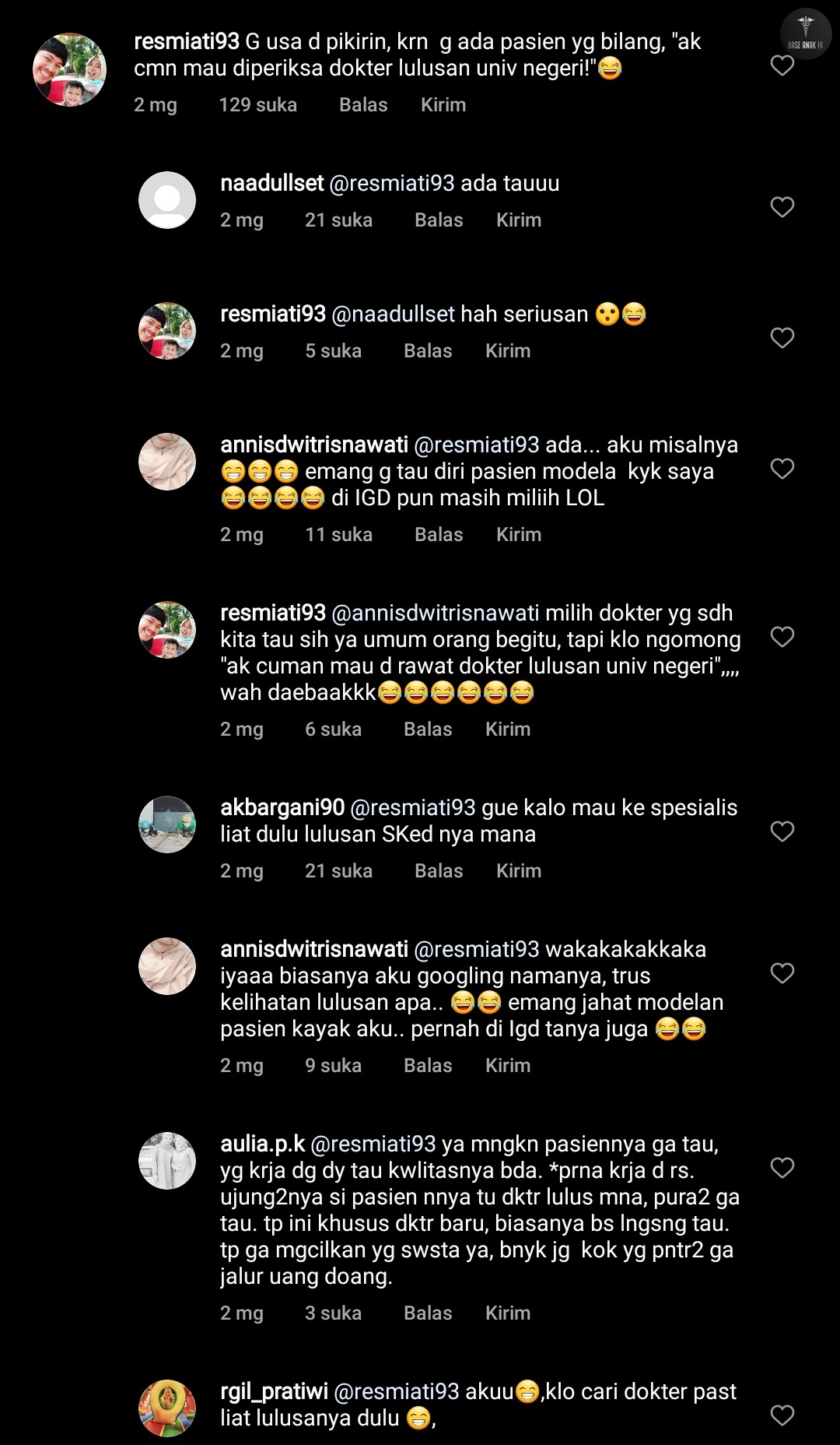 ⚕️Base Anak FK | Open DM📩 on Twitter: "dok takut banget kejadian kaya ...