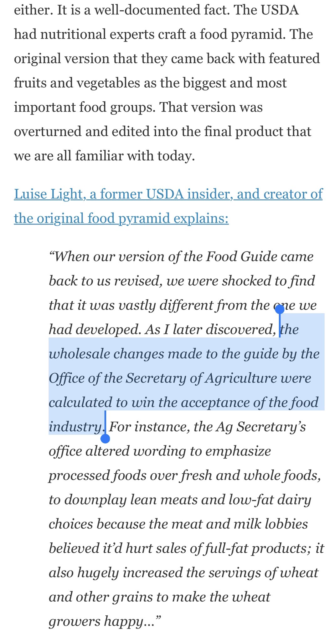 Food Pyramid 2022 Usda