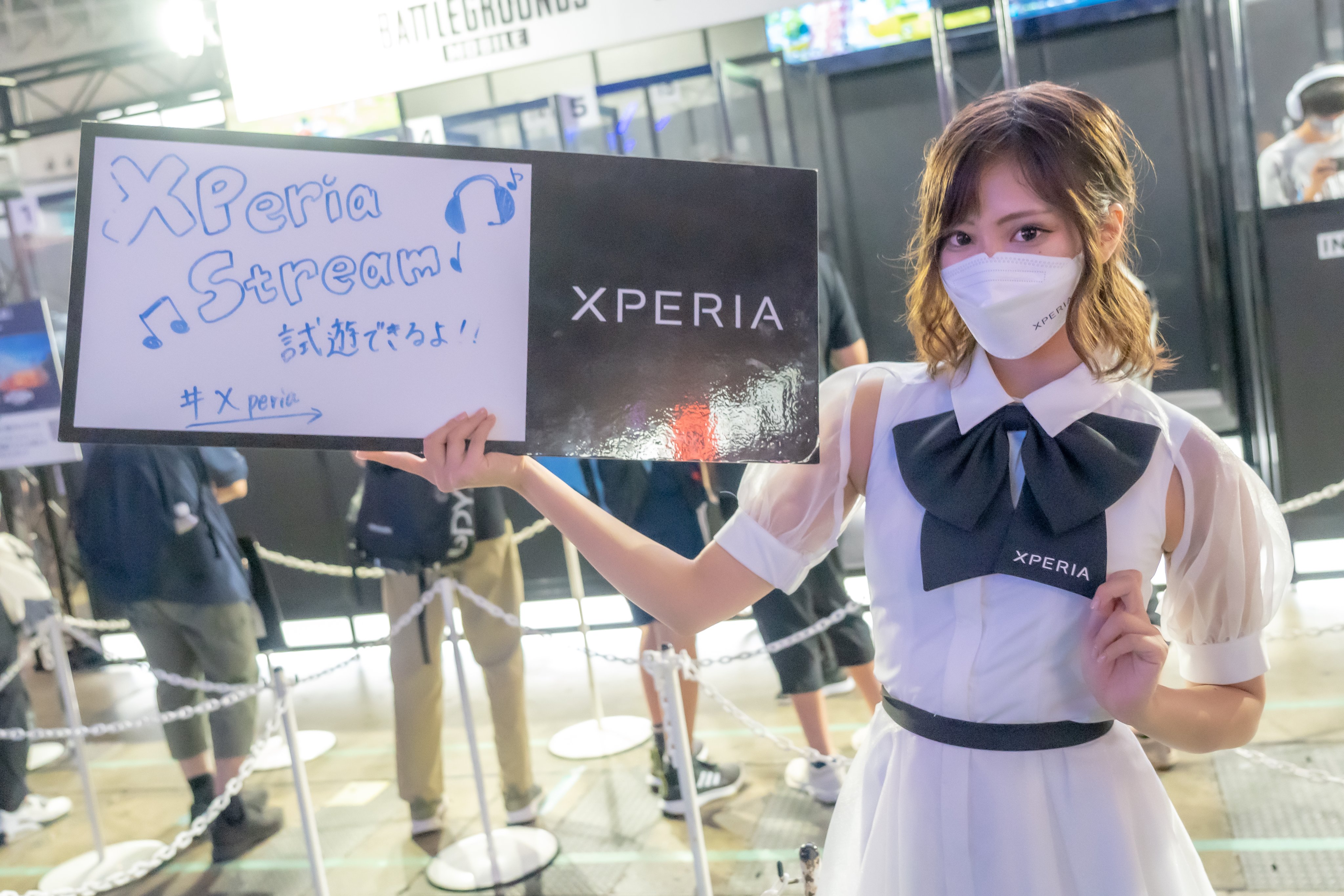 つりかわ on Twitter: "#TGS2022 #Xperia #SONY Xperiaブースのコンパニオンの方々 https://t.co/9ON4PVJsmS" / Twitter