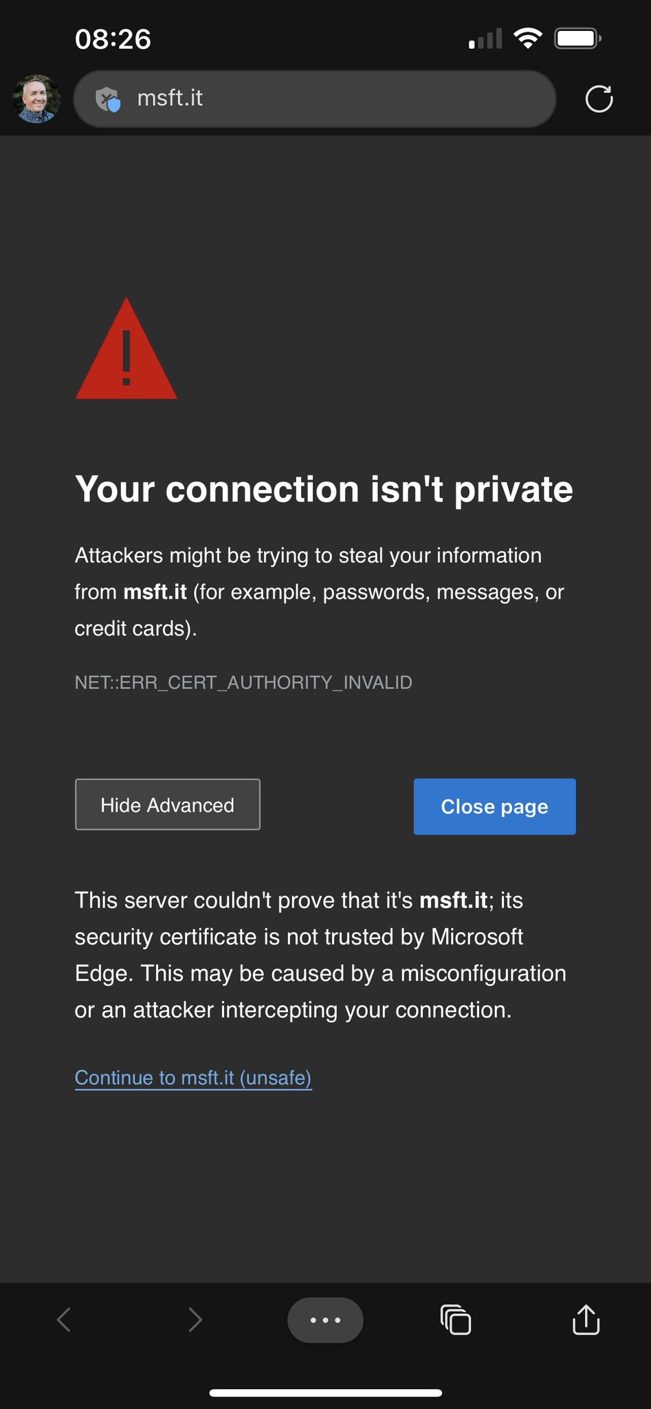 Aaron Bertrand on Twitter: "@MicrosoftLearn @BuckWoodyMSFT Not sure where to report this but ...
