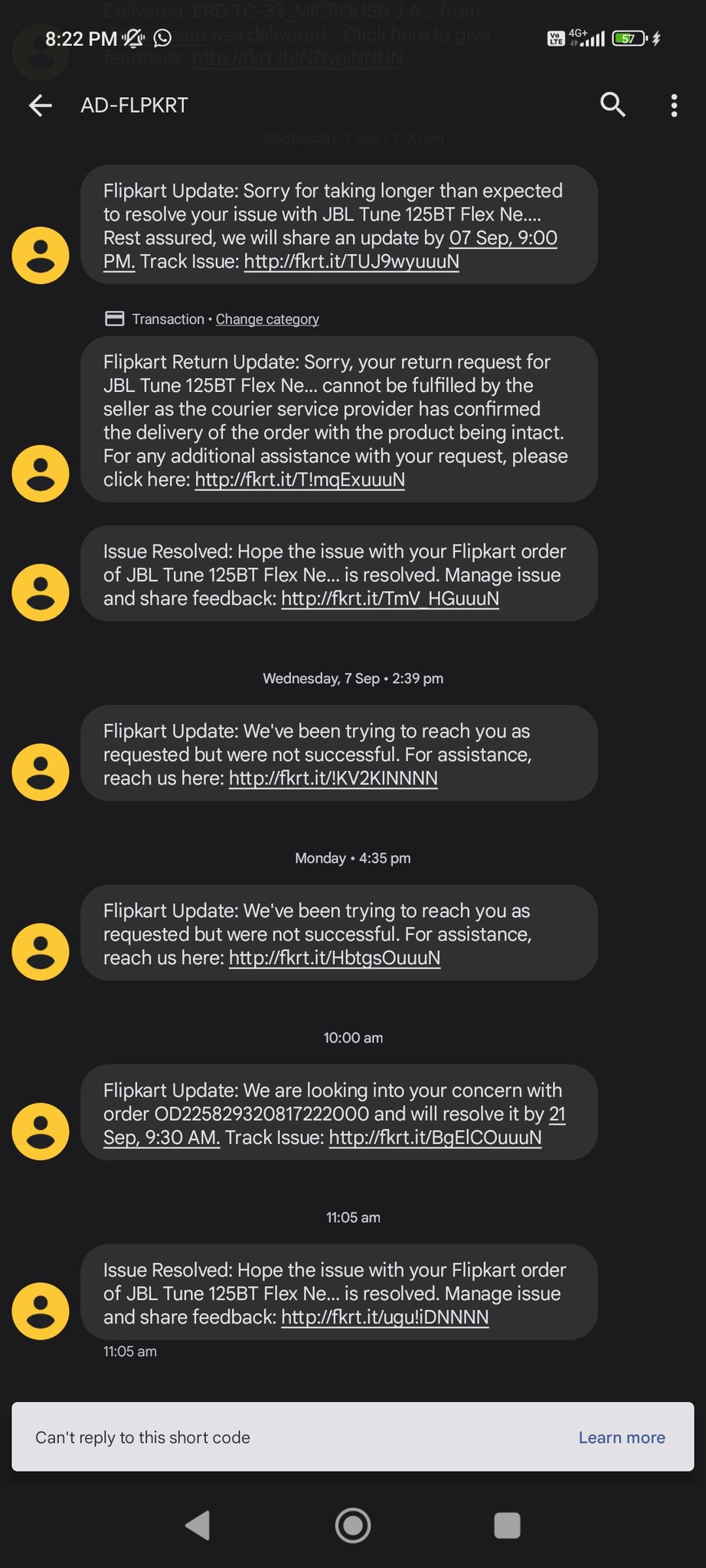 Dev on Twitter: "Don't buy anything from Flipkart #boycottFlipkart return replacement policy k ...