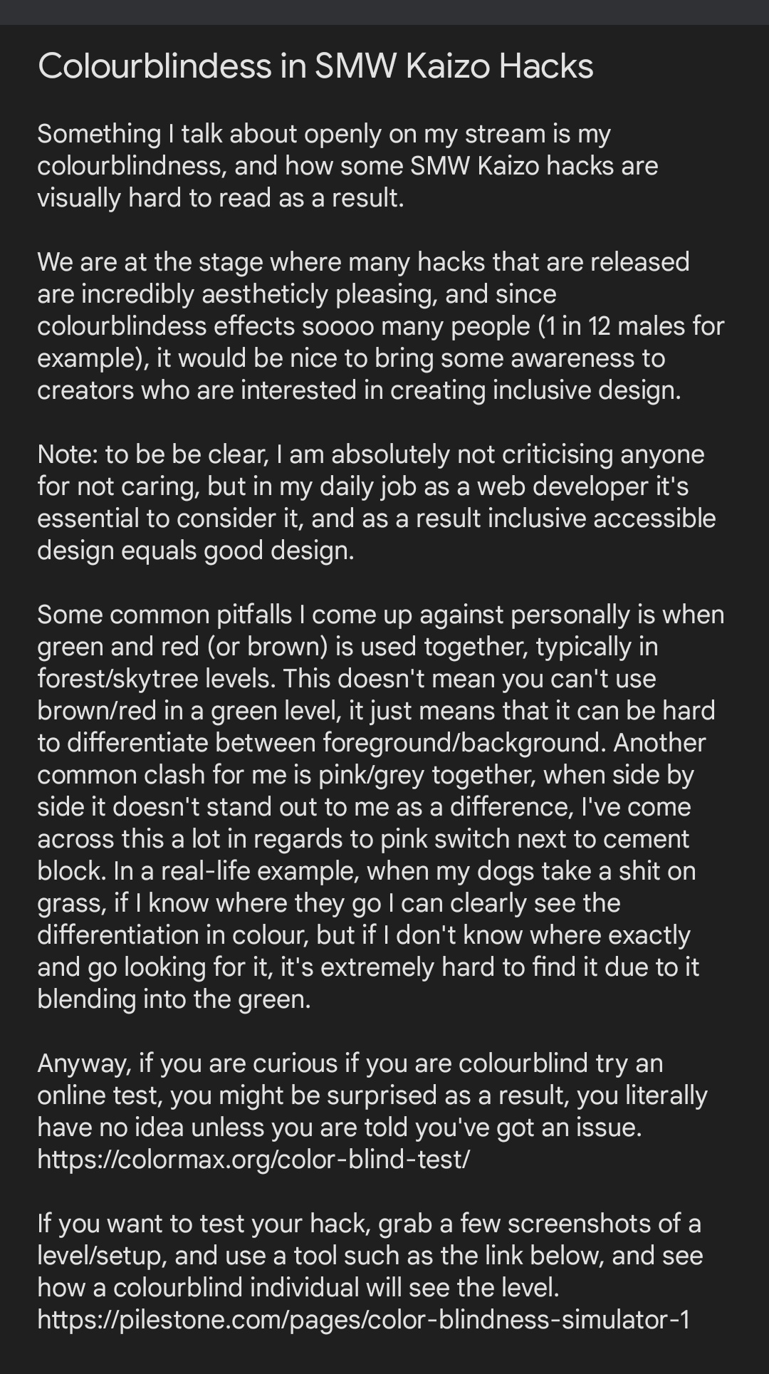 Oreos Are Poop on Twitter: "Wanted to share some insight into being slightly colourblind and ...
