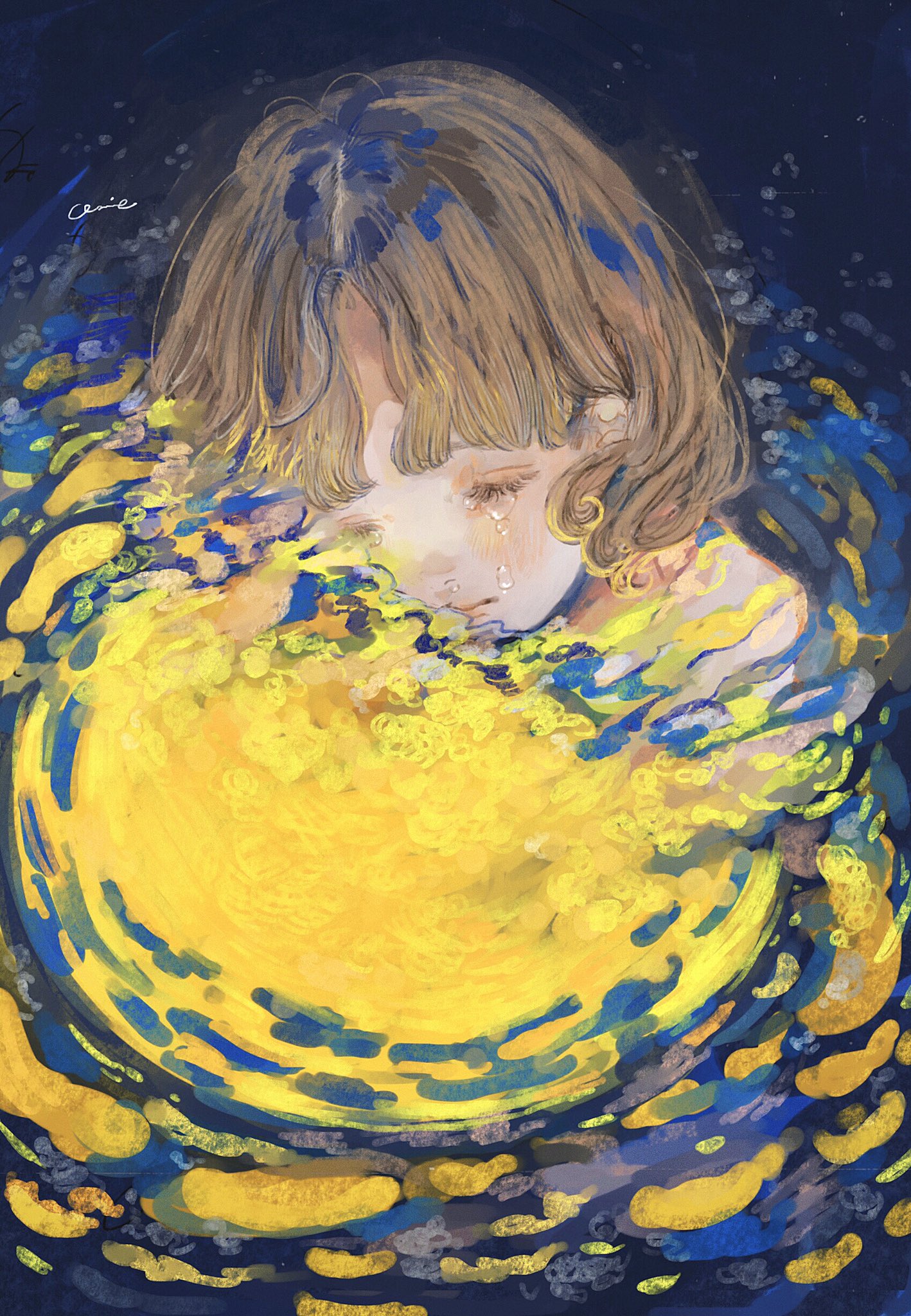 orie🌼画集発売中 on Twitter: "君の「大丈夫」が、ちゃんとほどけますように https://t.co/itznJw14Y4" / Twitter