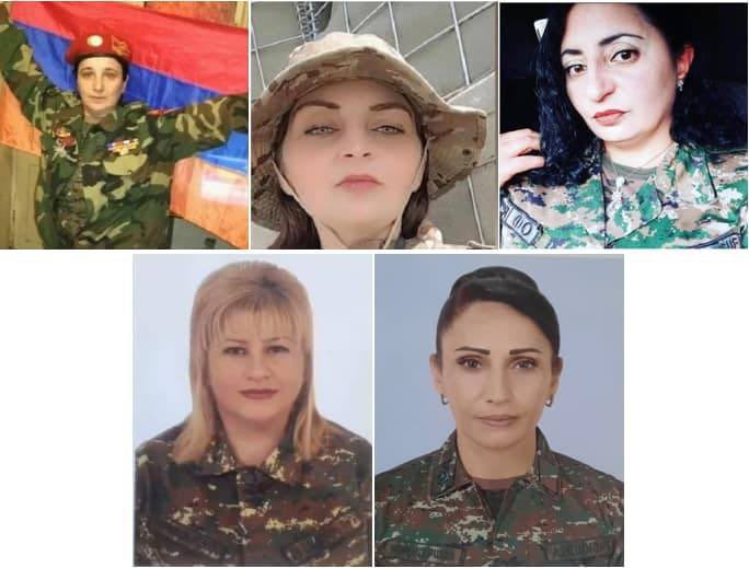 Jora on Twitter: "Defense Ministry of #Armenia published the data of the Armenian women soldiers ...