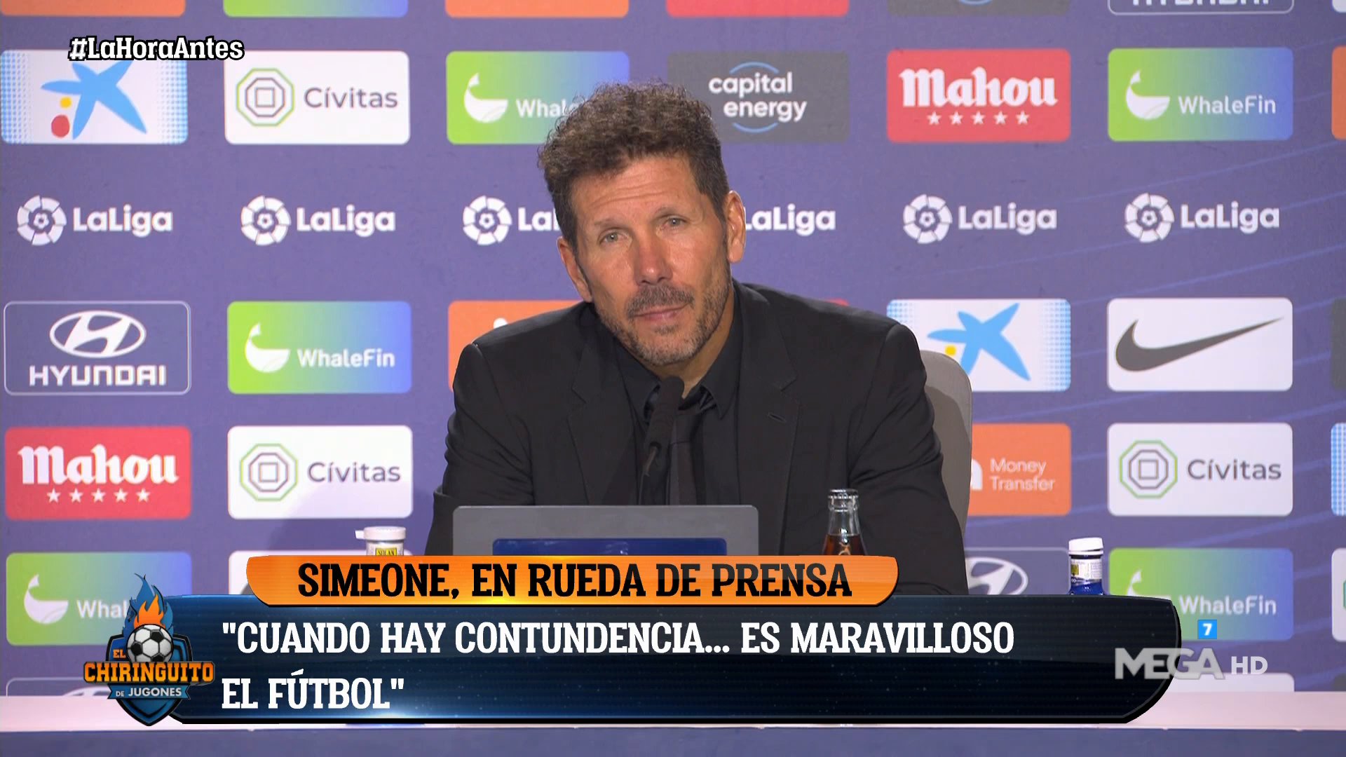 El Chiringuito TV on Twitter: "🔴🎙️¡OJO a SIMEONE! 😳"Ver al REAL MADRID defendiendo bajo y ...