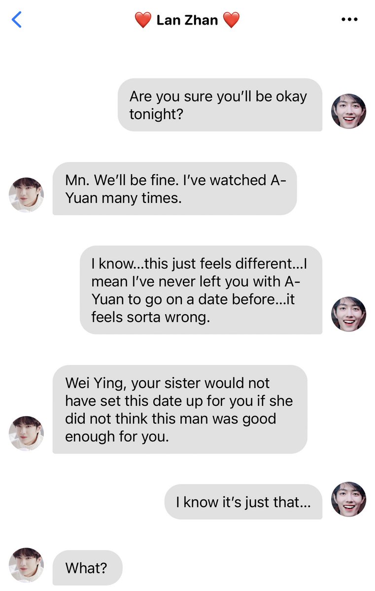 Pink_Blossoms (Liebing on AO3) on Twitter: "Jiang Yanli set Wei Ying up on a blind date, one ...