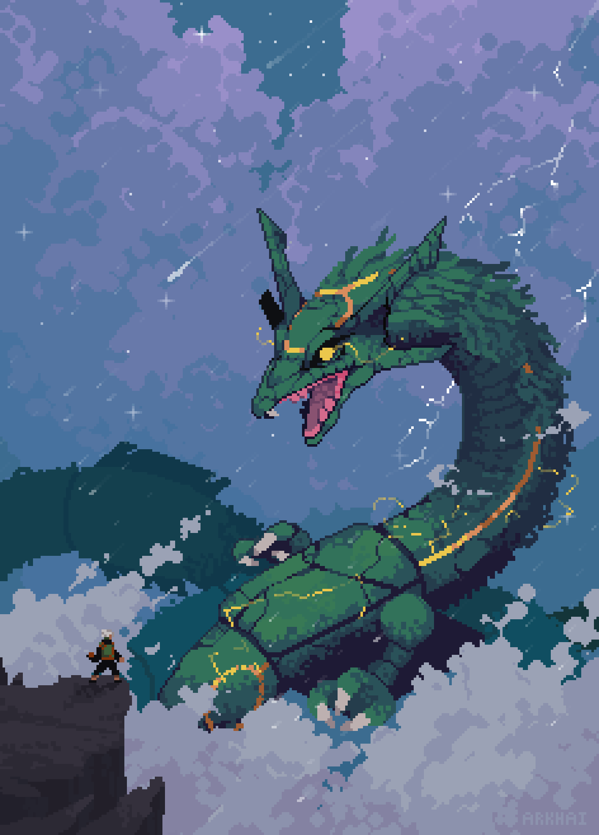 Astrid Spellman on Twitter: "RT @VideoArtGame: Pixel art | Pokemon Emerald Artist: @ArkhaiPxls ...