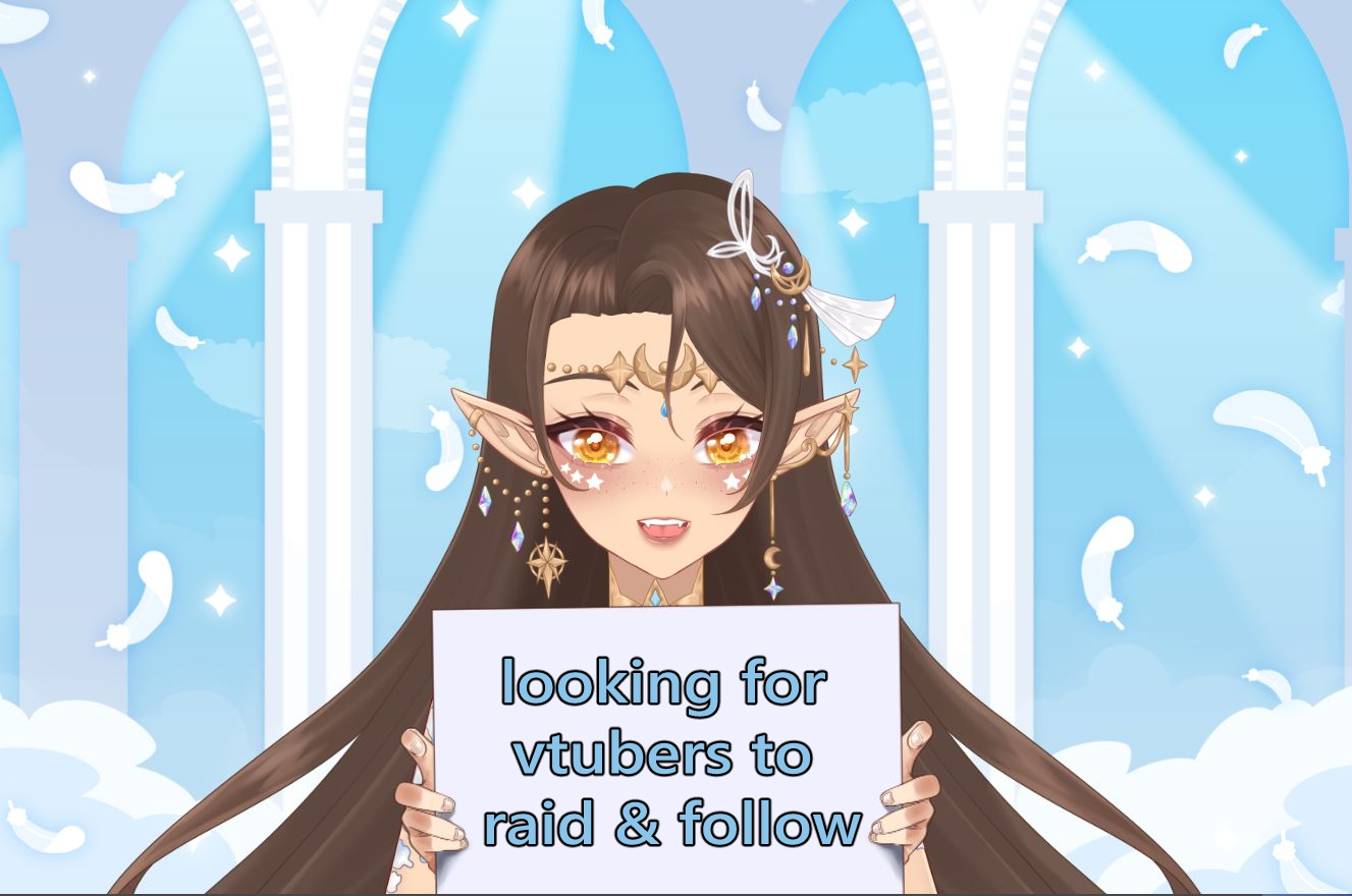 Jenna 🌙 Celestial Vtuber on Twitter: "Since I'm back streaming again I am looking for #vtubers ...