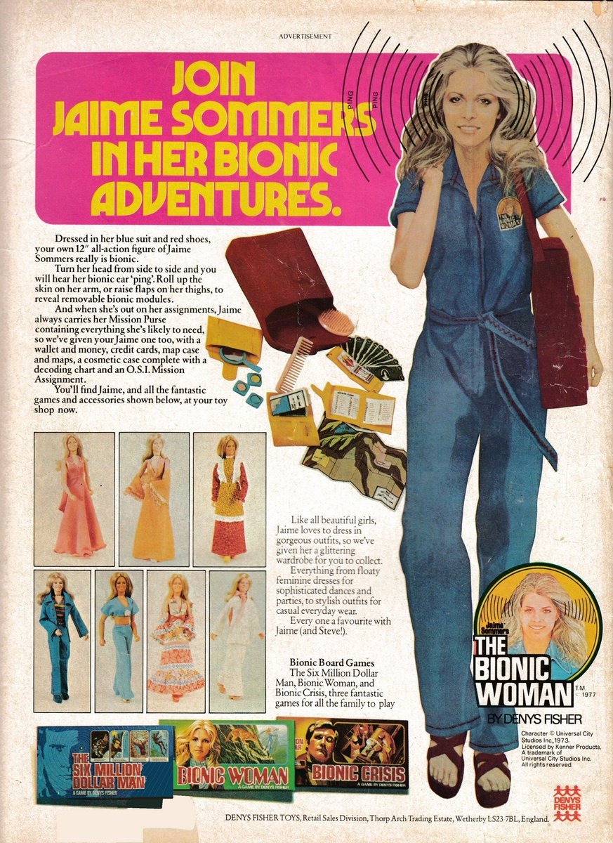 Graeme Wood on Twitter: "RT @woodg31: From September 1977 it's LOOK-IN! The Six Million Dollar ...