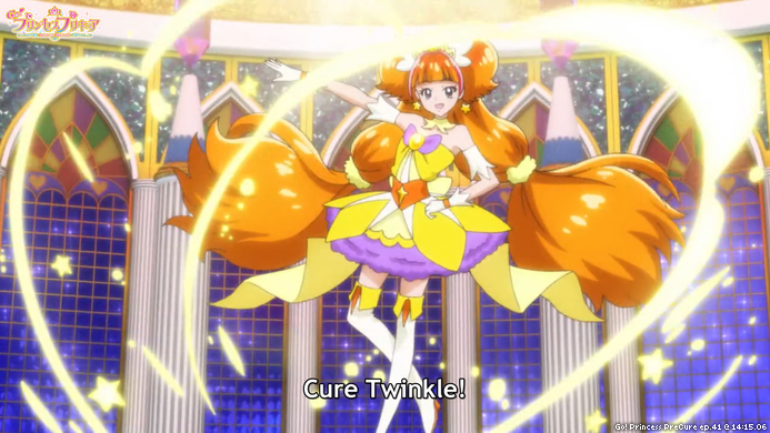 PreCure screenshots on Twitter: "Go! Princess PreCure ep.41 @ 14:15.06 "Cure Twinkle!" #PreCure"