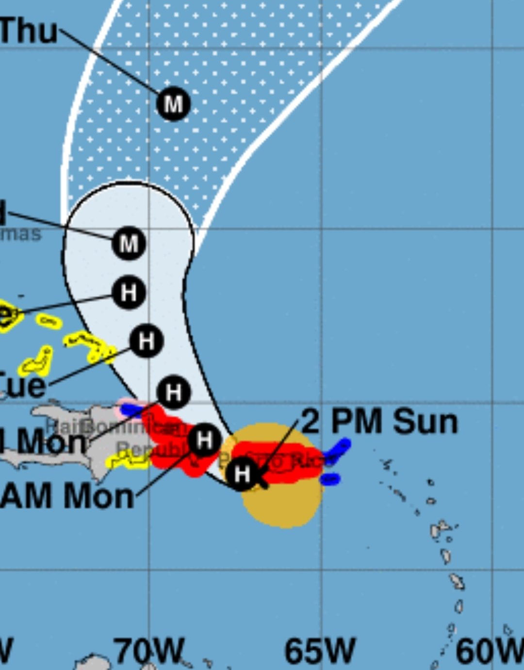 Temporada Ciclónica RD on Twitter: "🚨 BOLETÍN EXTRAORDINARIO 🚨 #Fiona aumenta sus vientos ...