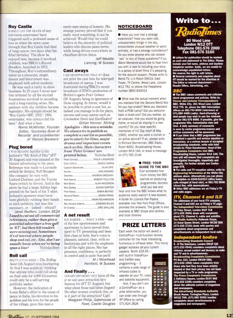 Graeme Wood on Twitter: "TV📺18/9/94 ITV 2.20:Film - The Great Escape 5.20:Dr Quinn Medicine ...