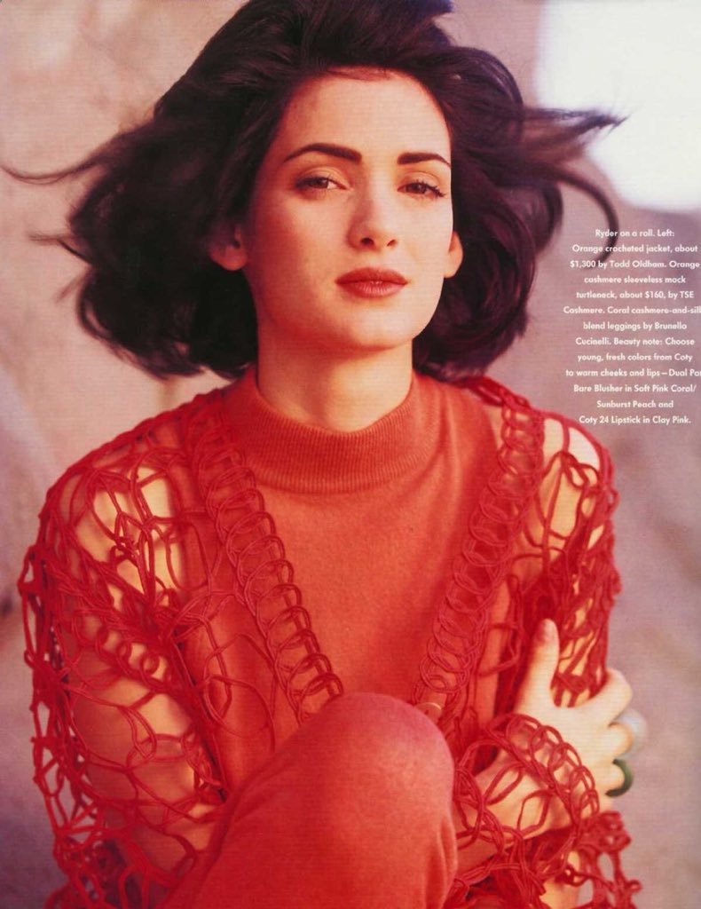 best of winona ryder on Twitter: "RT @BESTOFWlNONA: Winona Ryder photographed for Harper’s ...