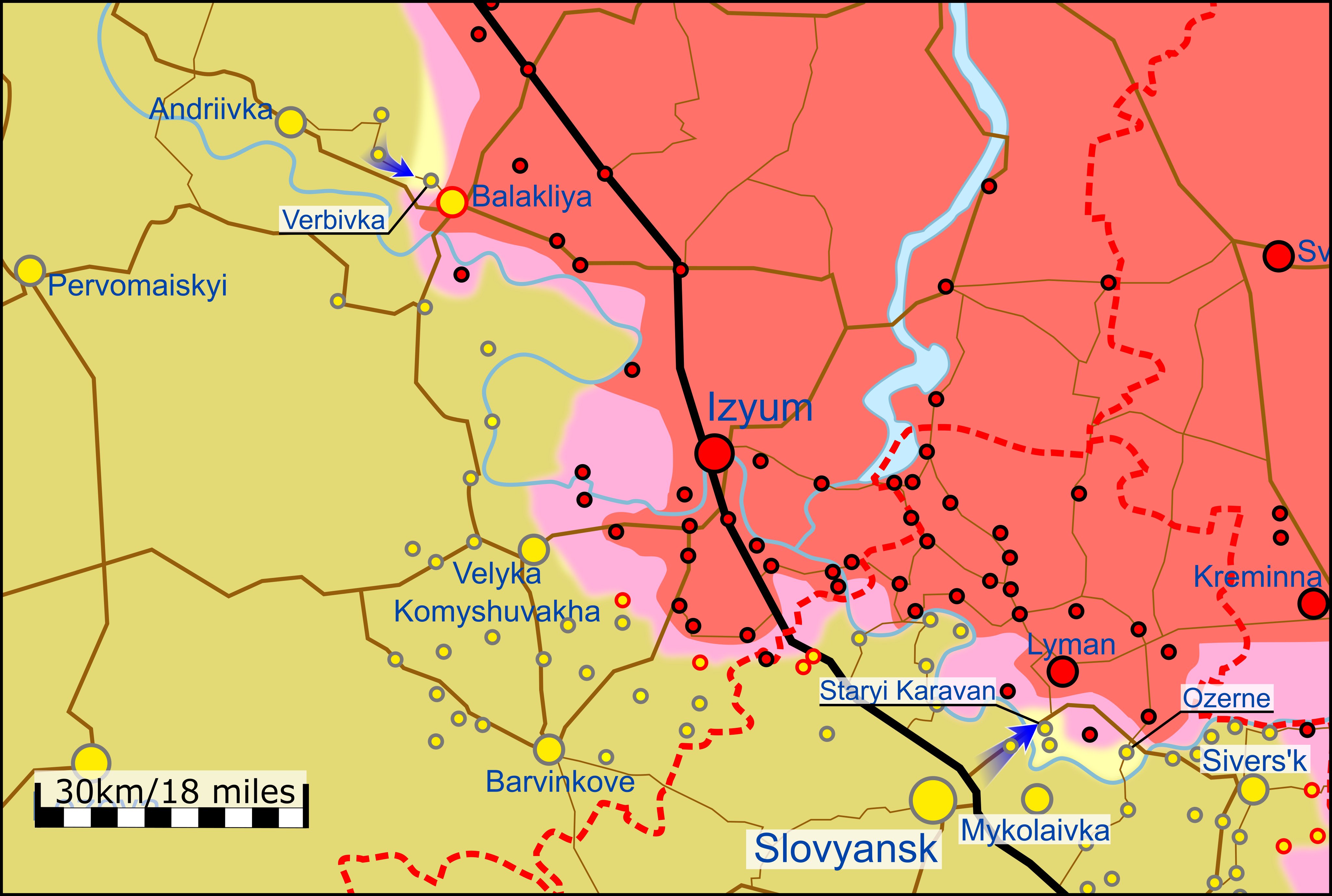 @wing12aroow/Ukraine War Map / Twitter @wing12aroow/Ukraine War Map / Twitter