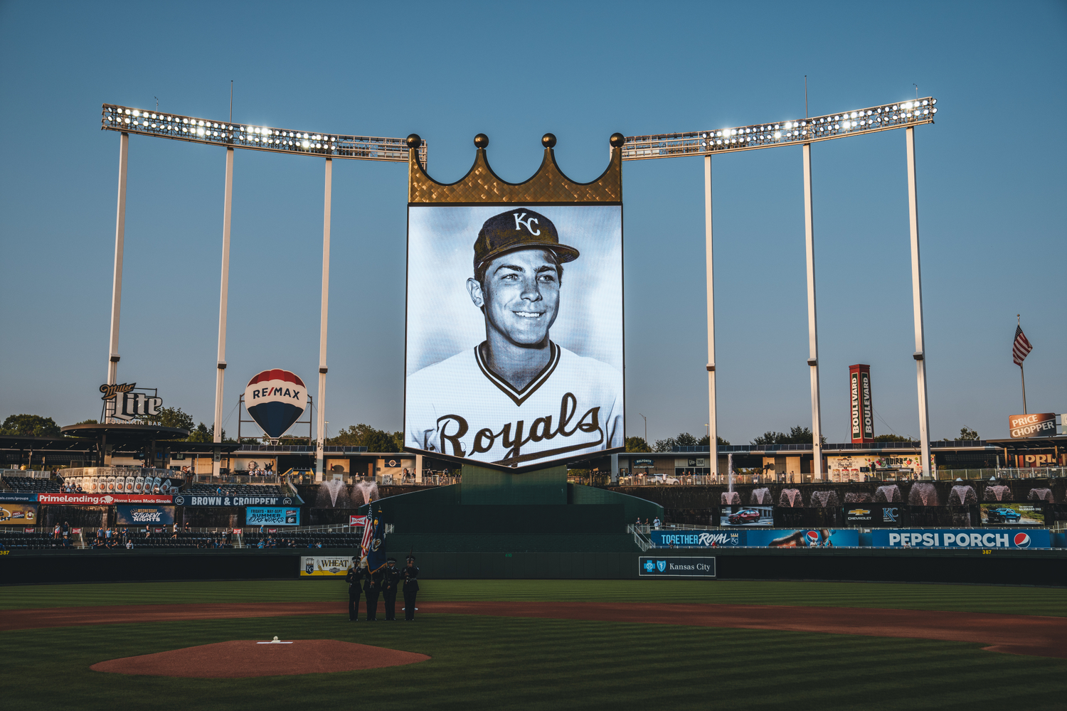 Kc Royals Stadium Scoreboard