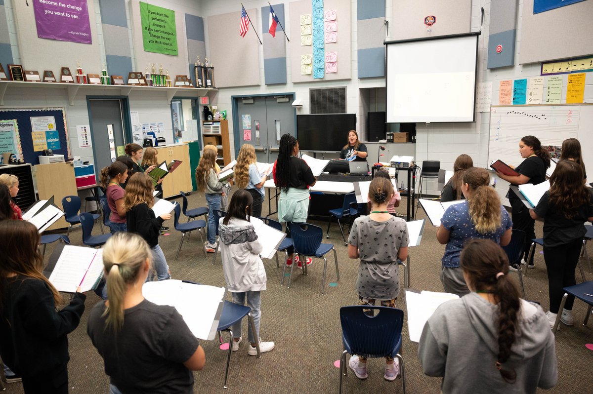 Klein ISD on Twitter: "Mustangs in Ms. Mattox's 6th Grade Girls Choir ...