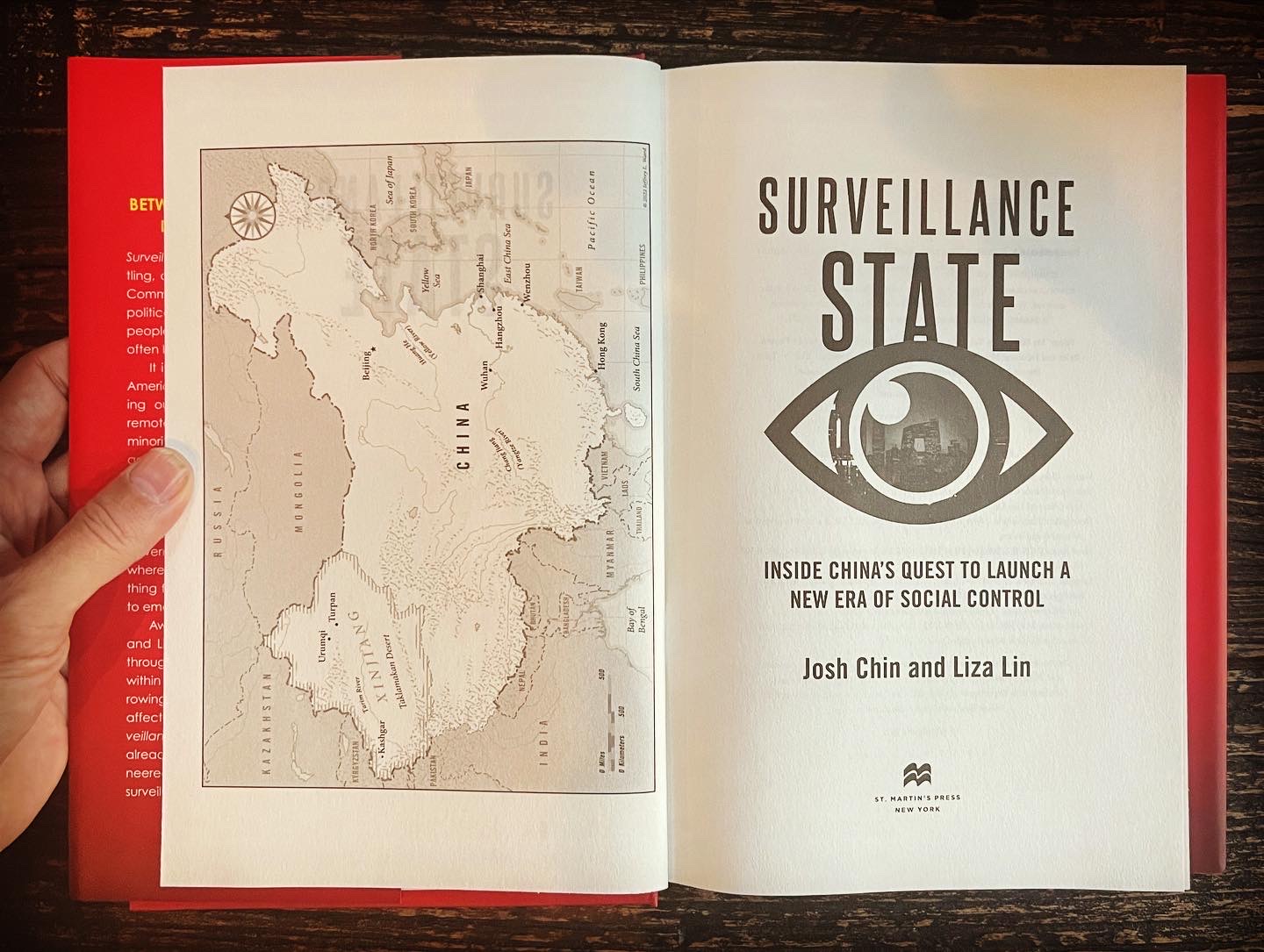 Josh Chin on Twitter: "I’m thrilled to announce that SURVEILLANCE STATE ...