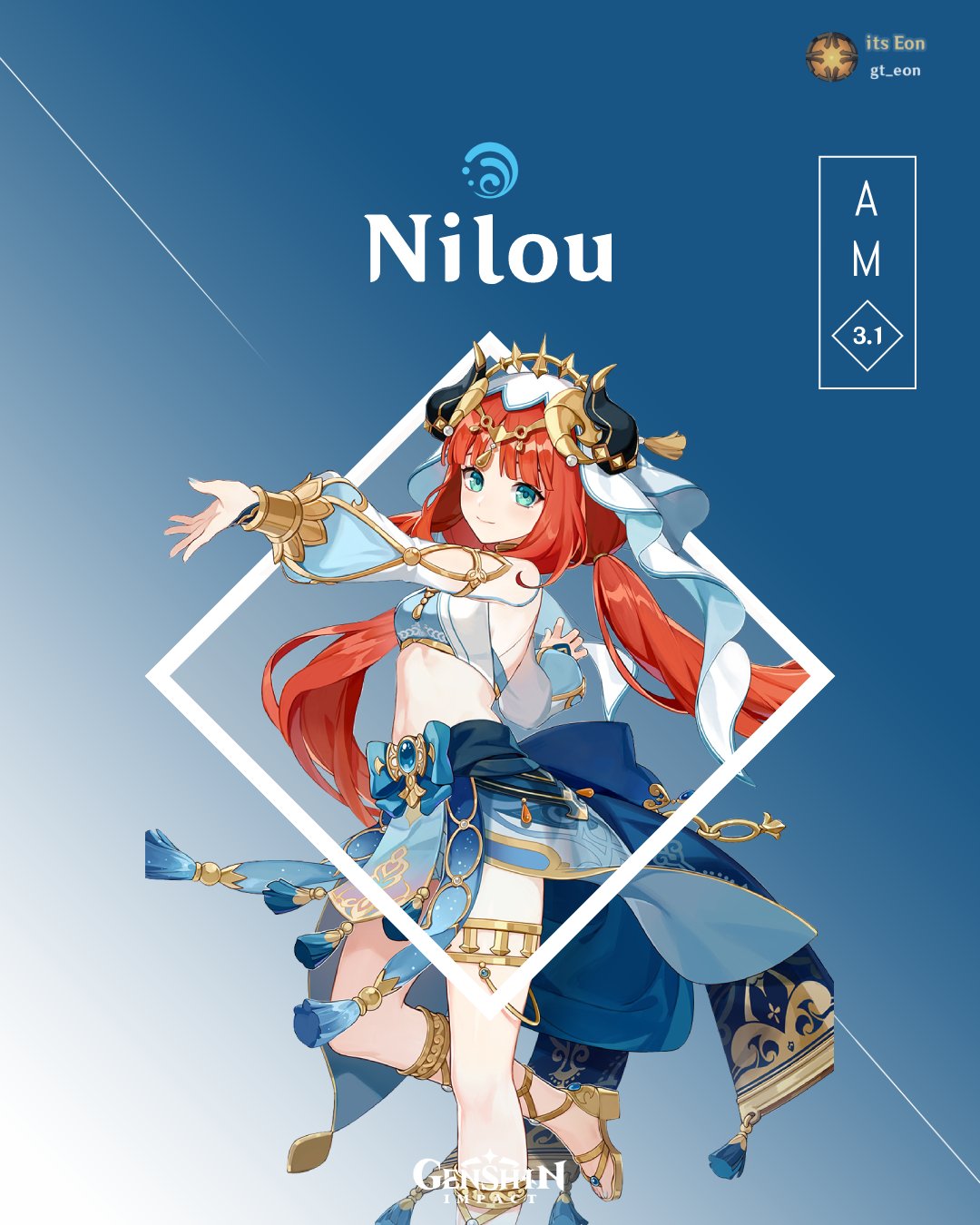 Its Eon on Twitter: "Travelers !!! To all of you who are preparing to receive Nilou. I bring you ...