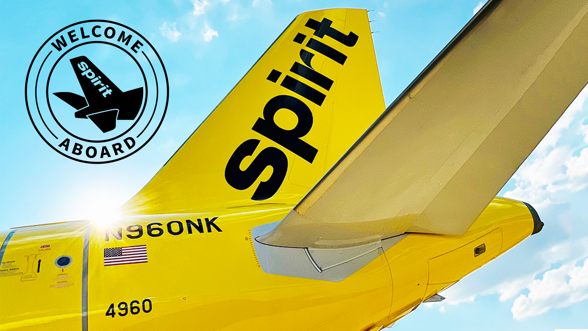 Spirit Airlines New Livery