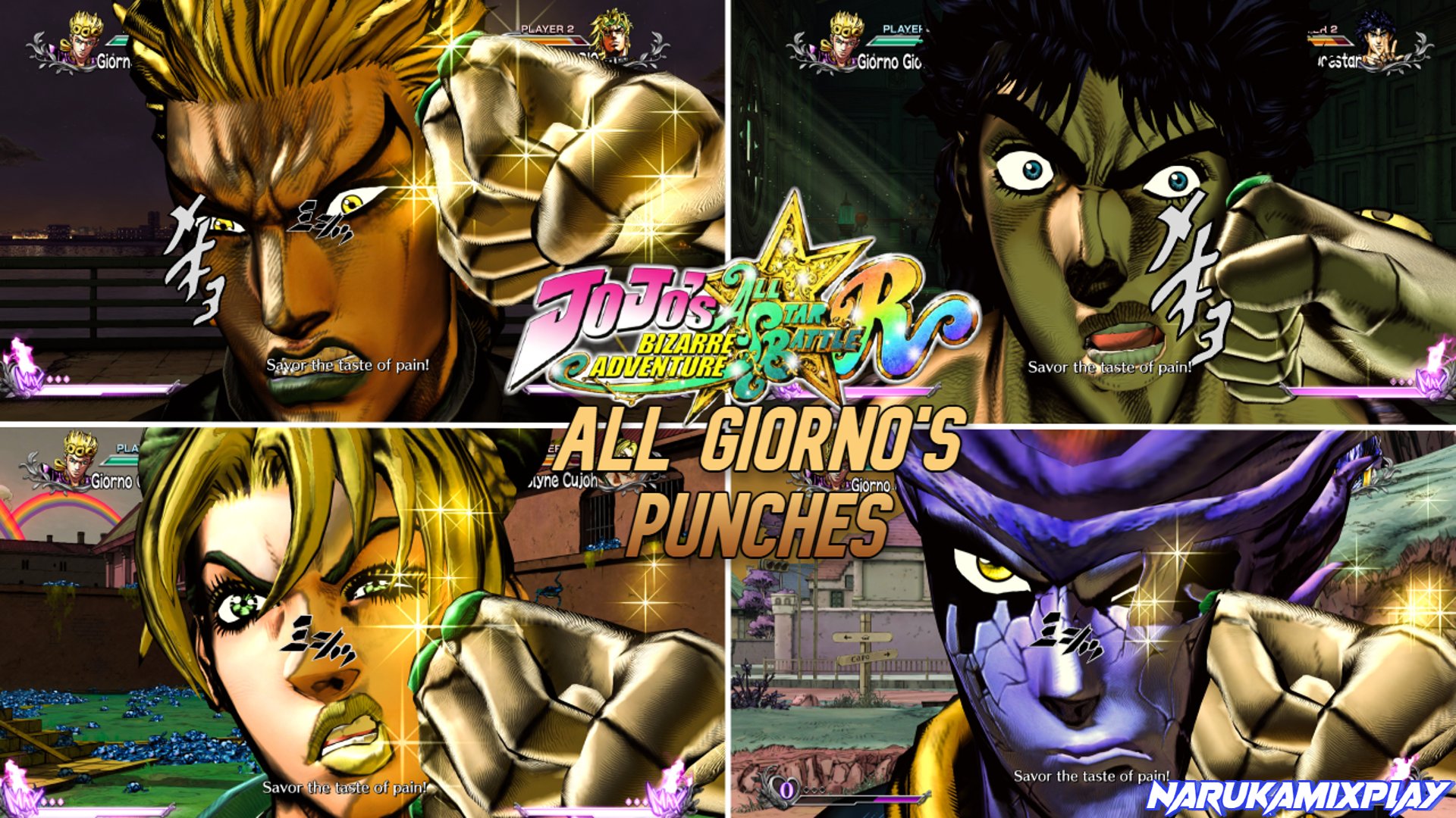 Giorno Giovanna All Star Battle