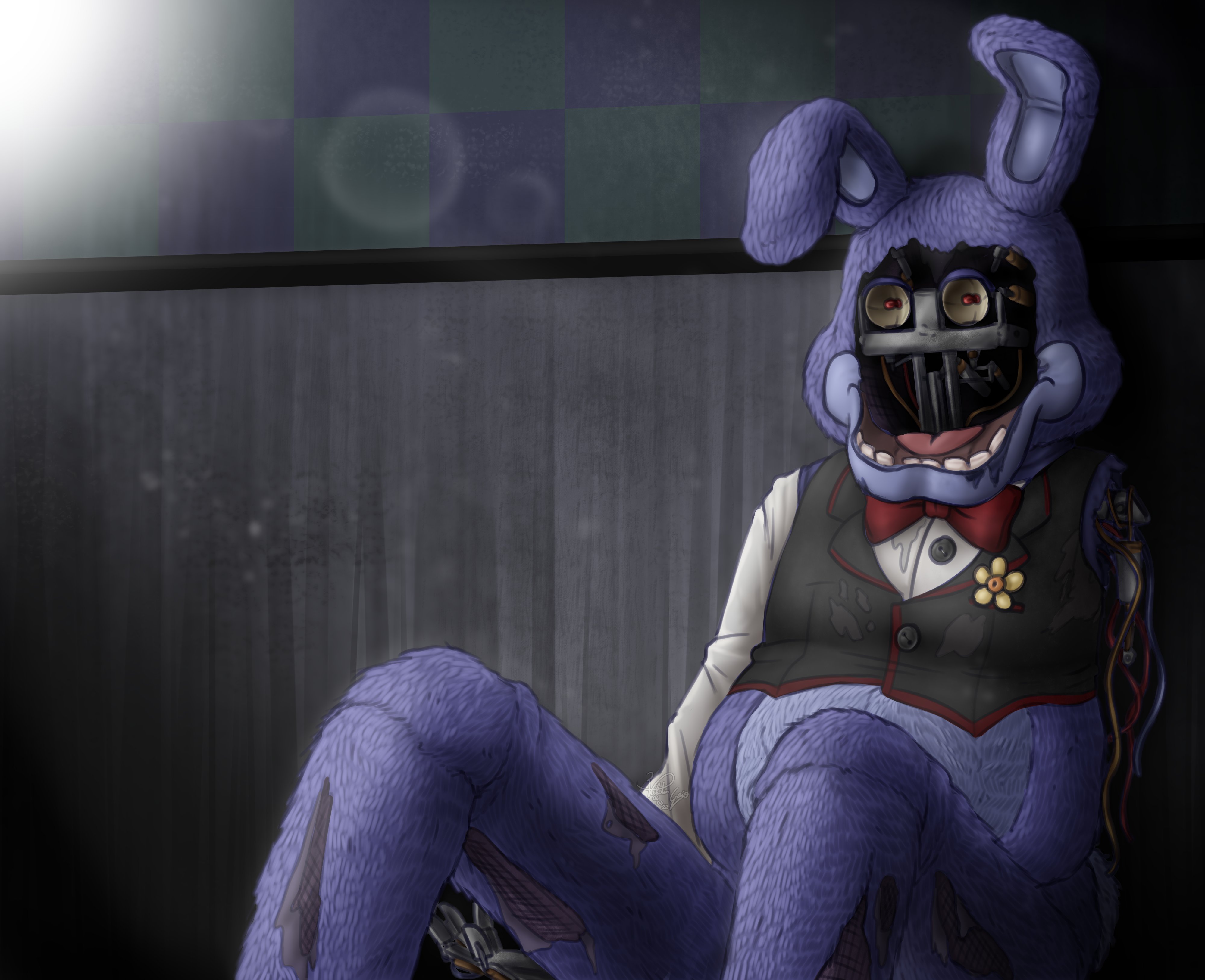 Bonnie F Naf Ripped Up