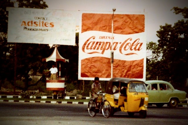 In 1977, Coca-Cola was kicked out of India by the government To fill ...