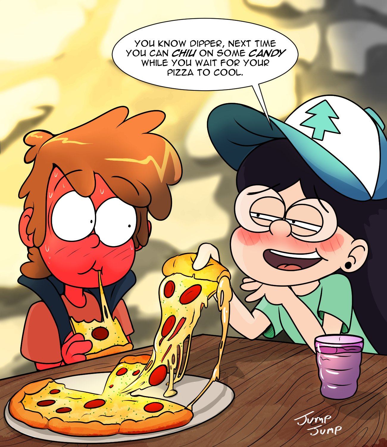 Gravity Falls Dipper And Candy