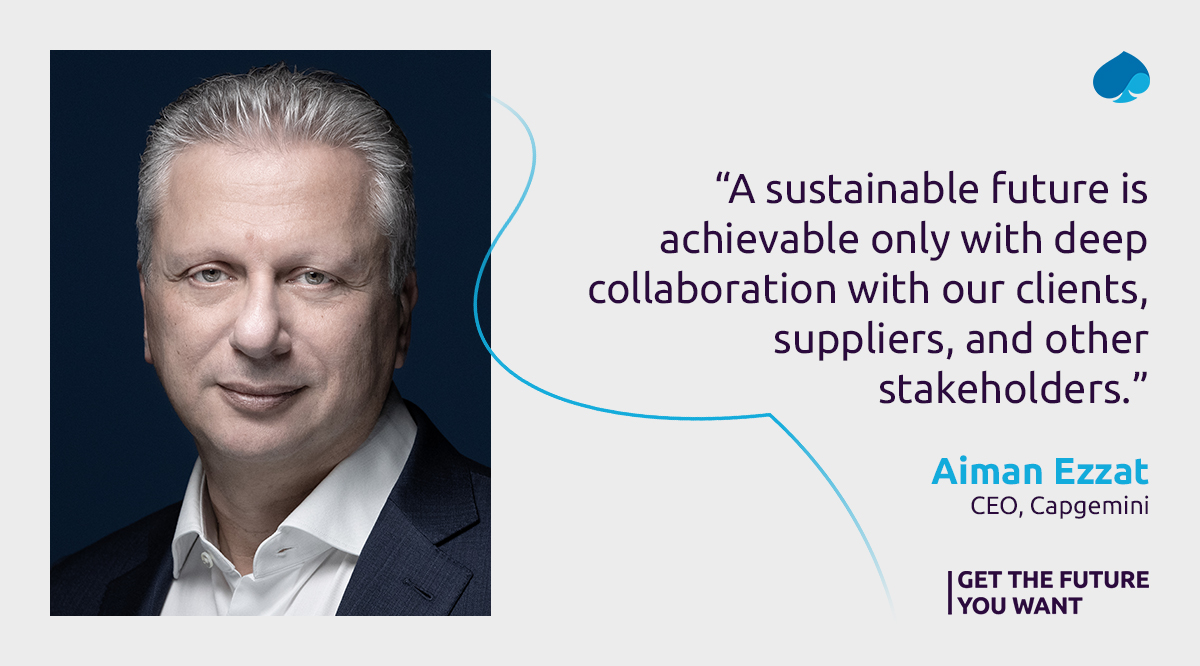 Capgemini India on Twitter: "In 2020, @aiman_ezzat, CEO, Capgemini, announced our commitment to ...