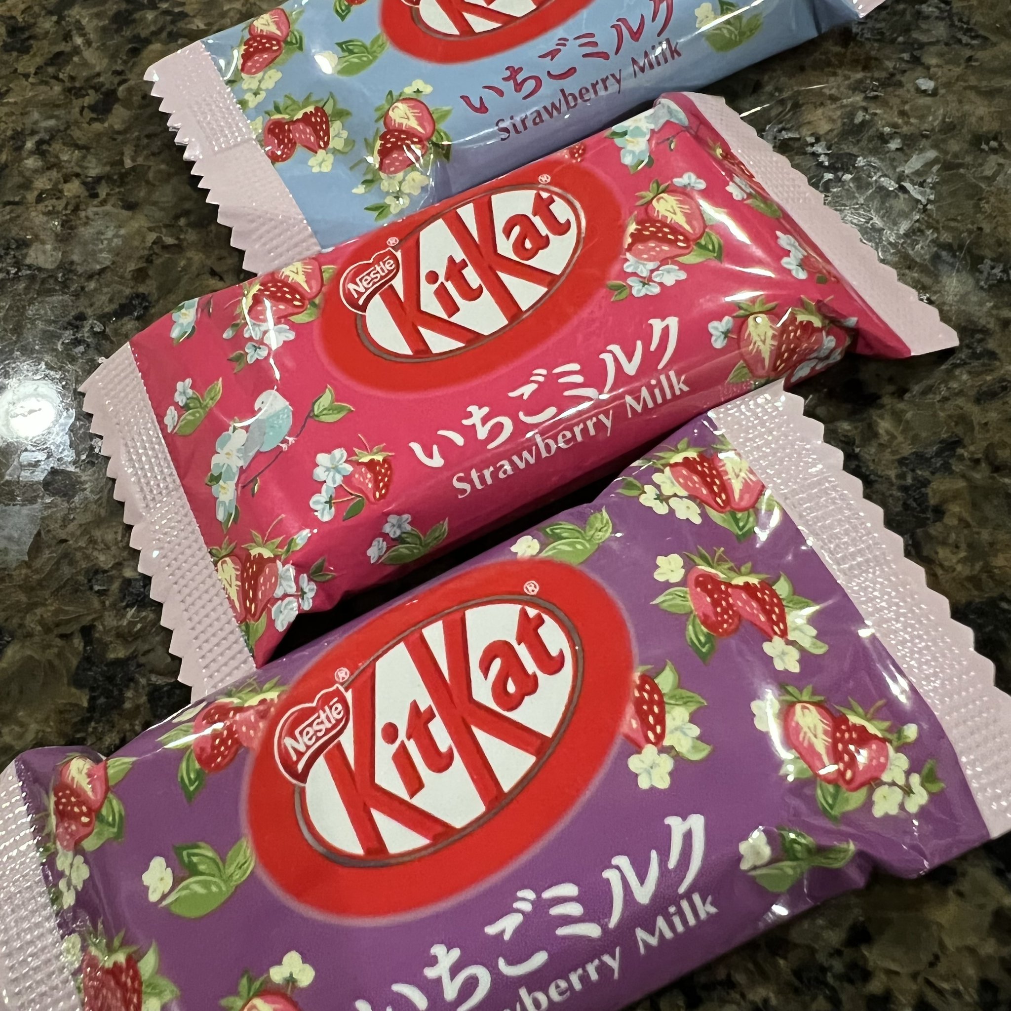Eden Marie on Twitter: "Kit Kat of the week: strawberry milk. Pretty much exactly as described ...