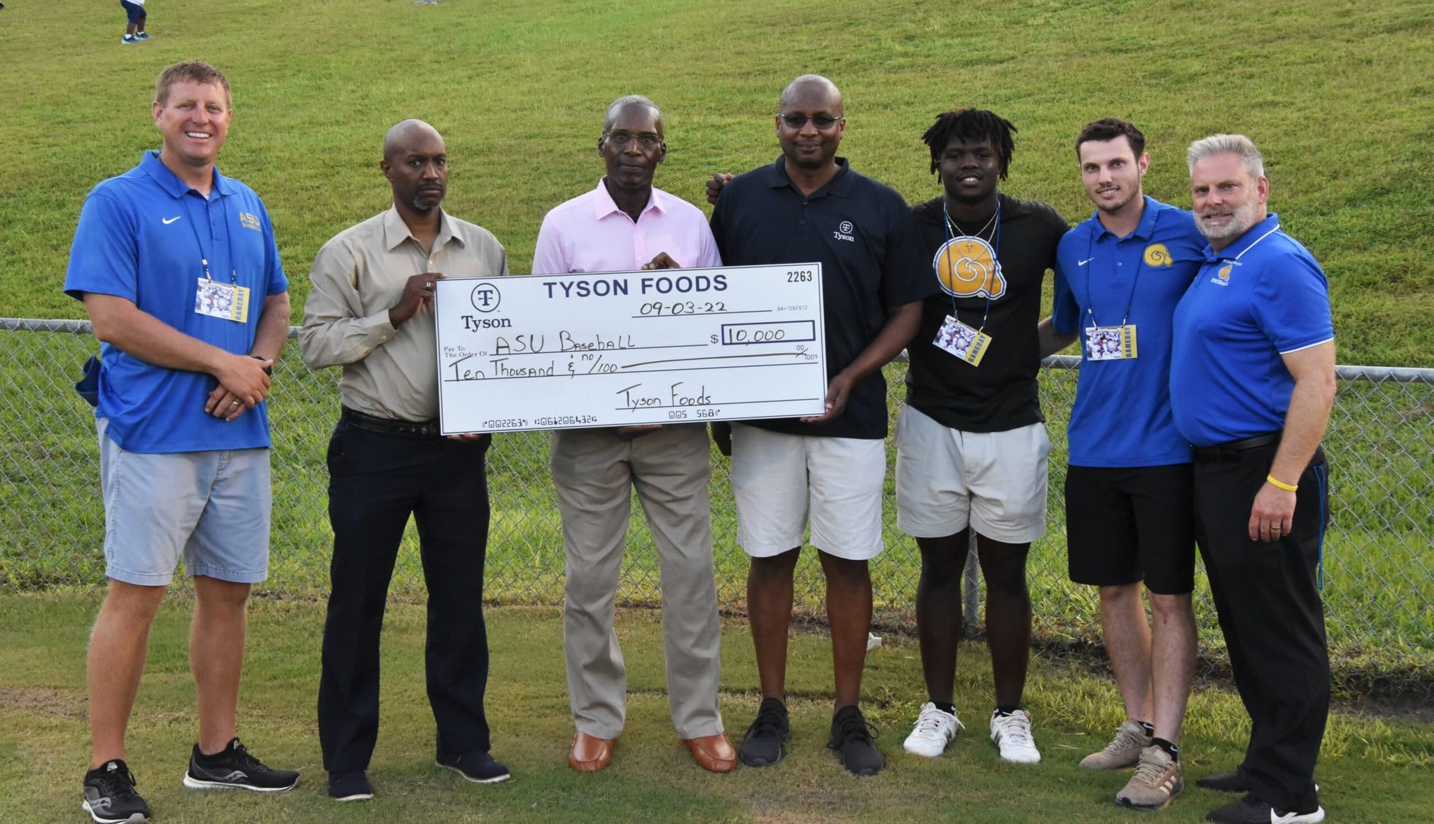 Black College Nines on Twitter: "Albany State Baseball Program Receives $10,000 Donation From ...
