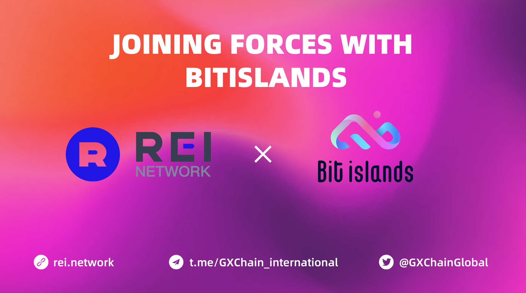 REI Network｜From #GXChain! (@GXChainGlobal) / Twitter