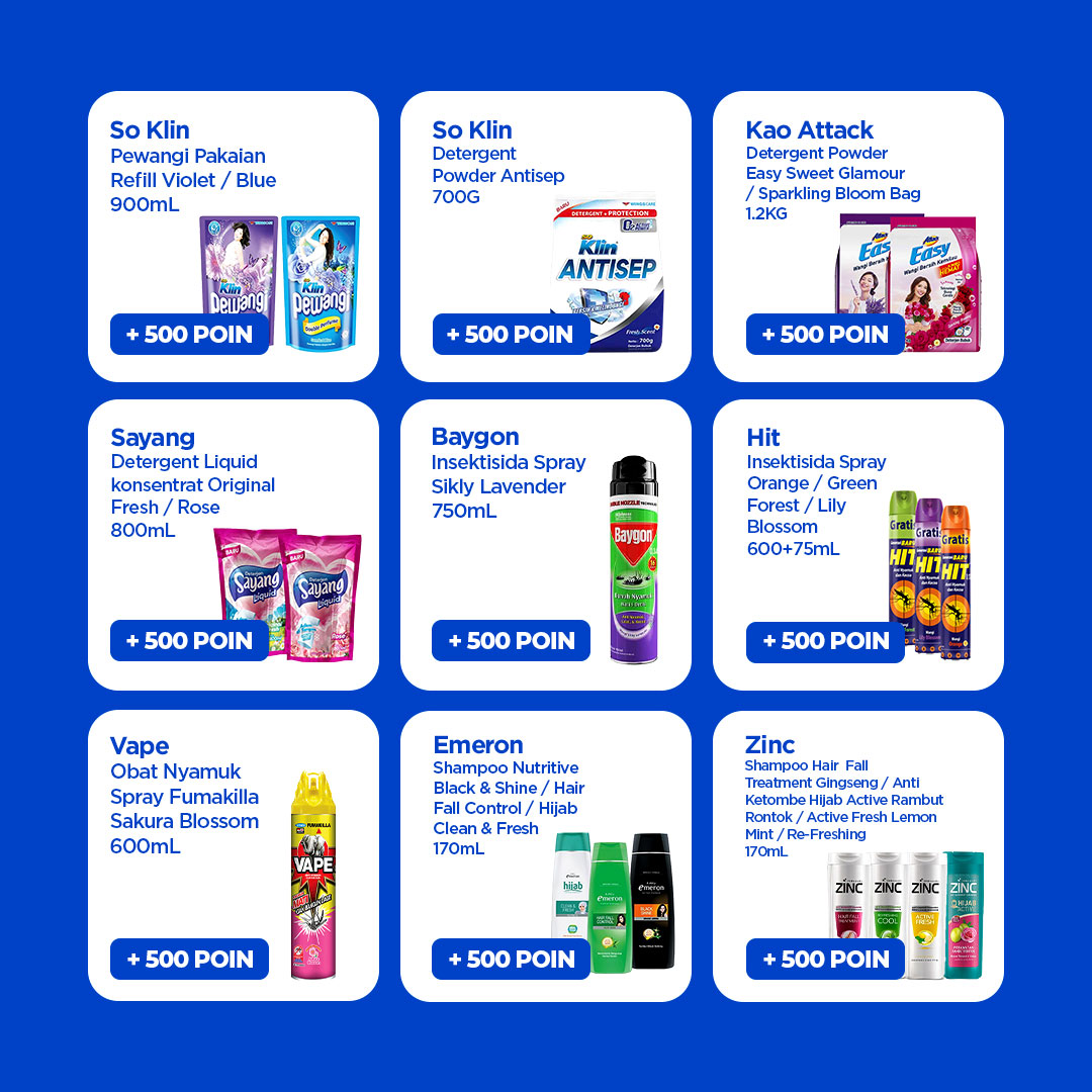 Indomaret on Twitter: "Khusus Member Indomaret Poinku~ PROMO CASHBACK POIN! Beli Produk pilihan ...