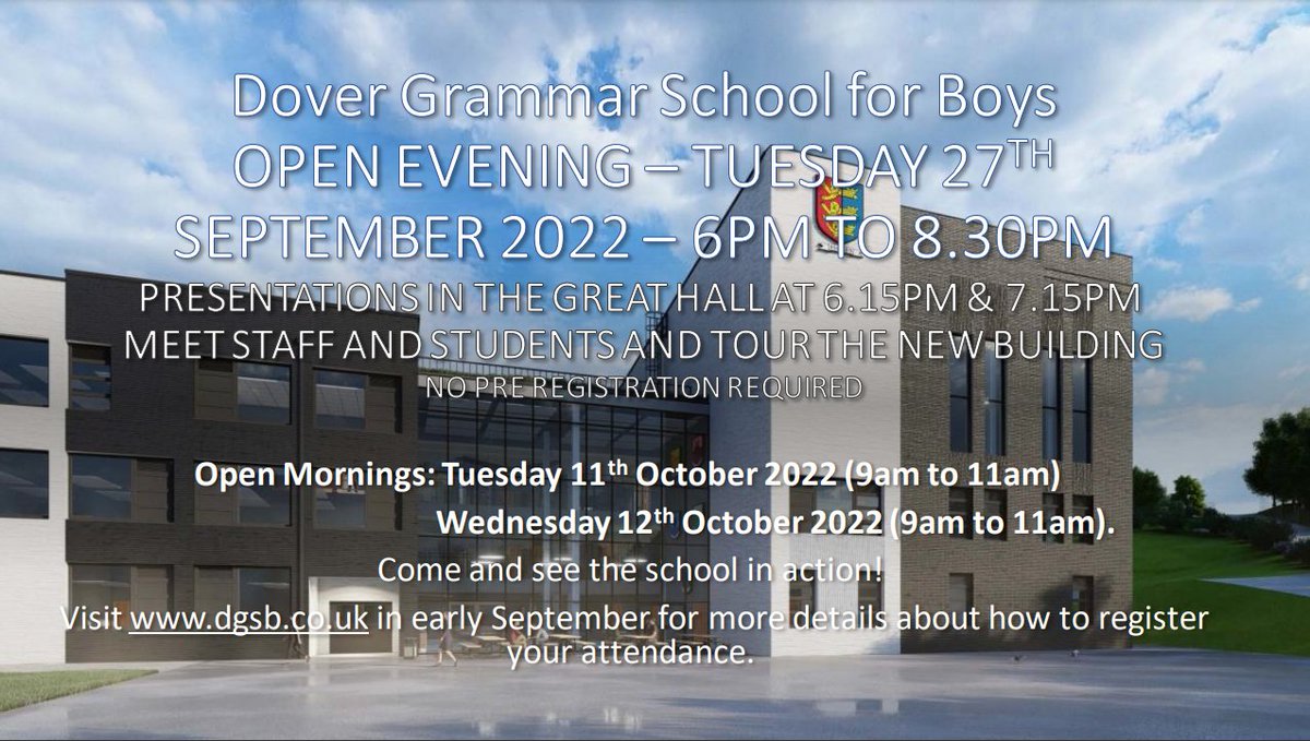 Welcome to Dover Grammar School for Boys