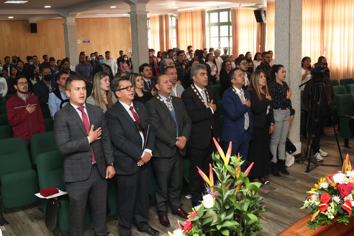 UPTC on Twitter: "#FelizMiercolesATodos Rector Óscar Ramírez instala ...