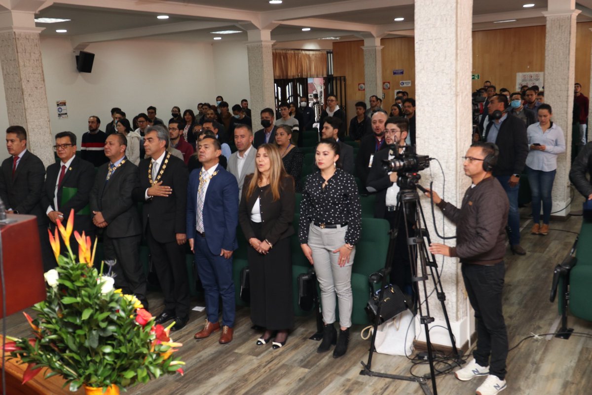 UPTC on Twitter: "#FelizMiercolesATodos Rector Óscar Ramírez instala ...