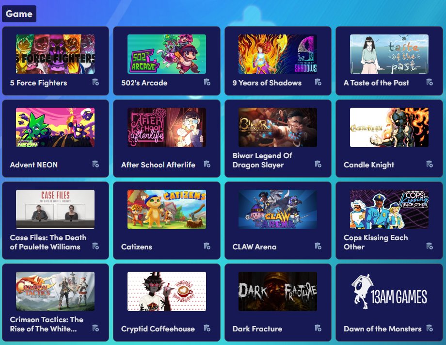 Game Devs of Color Expo on Twitter: "Interested in the list of games being featured? Check that ...