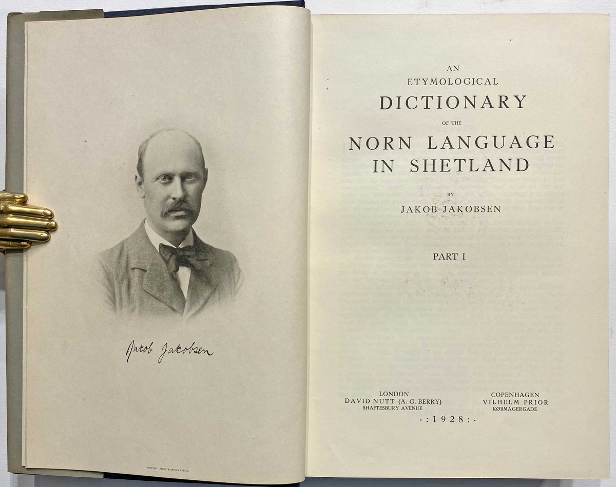 Jakob Jakobsen's "An Etymological Dictionary of the Norn Language in ...