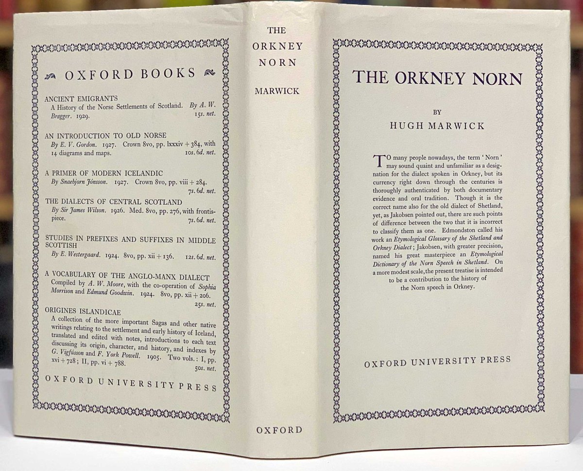 Jakob Jakobsen's "An Etymological Dictionary of the Norn Language in ...