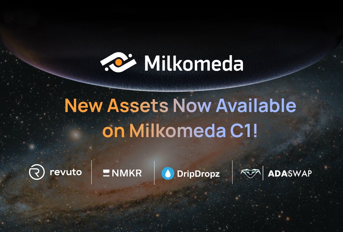 Milkomeda (there is no token) on Twitter: "We have added support for bridging 4 more tokens to ...