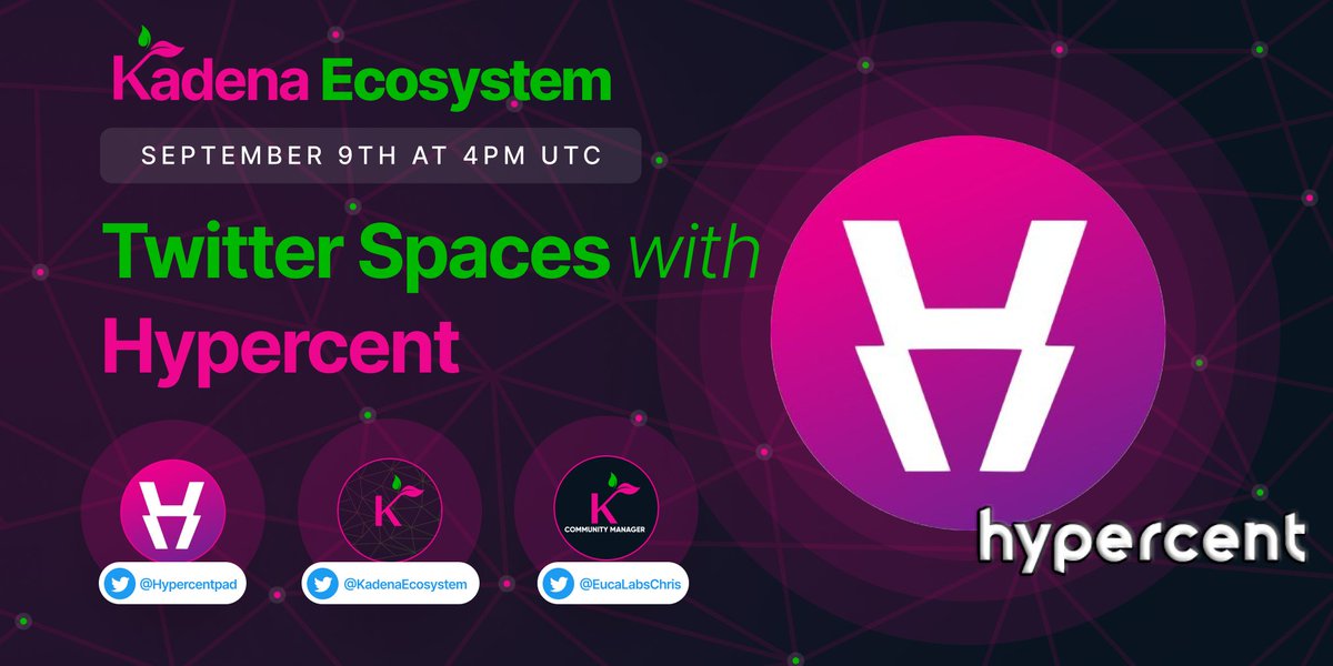 Kadena Project Network on Twitter: "This Friday we'll be meeting with the team from ...