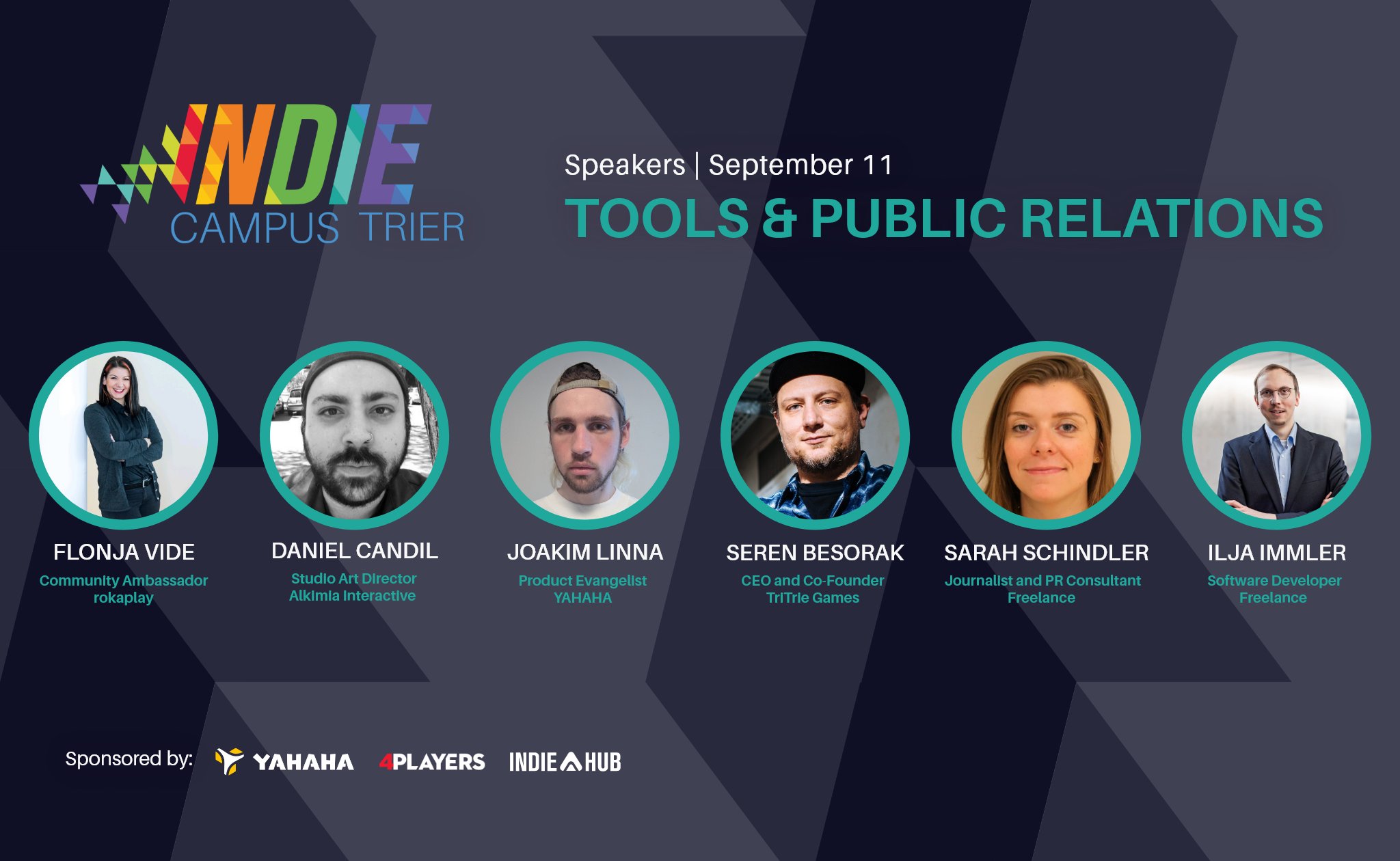 Stefan Schmidt @ INDIE Campus on Twitter: "Join us on Sunday 11th of September Onsite in Trier ...