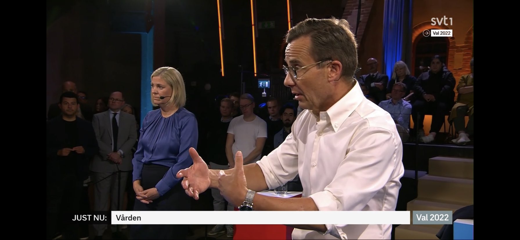Ebba Busch on Twitter: "Utklassning. Strålande insats av Ulf ikväll. Tydligt för svenska folket ...