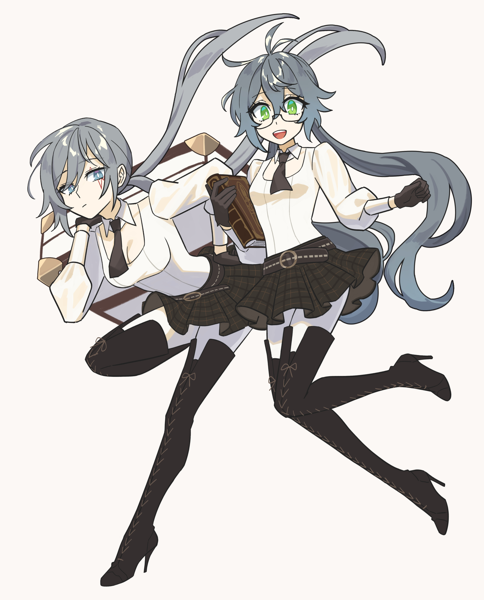 maqs on Twitter: "ivy and ovidia as accord from dod3 #Ikenography #Artchivist https://t.co ...