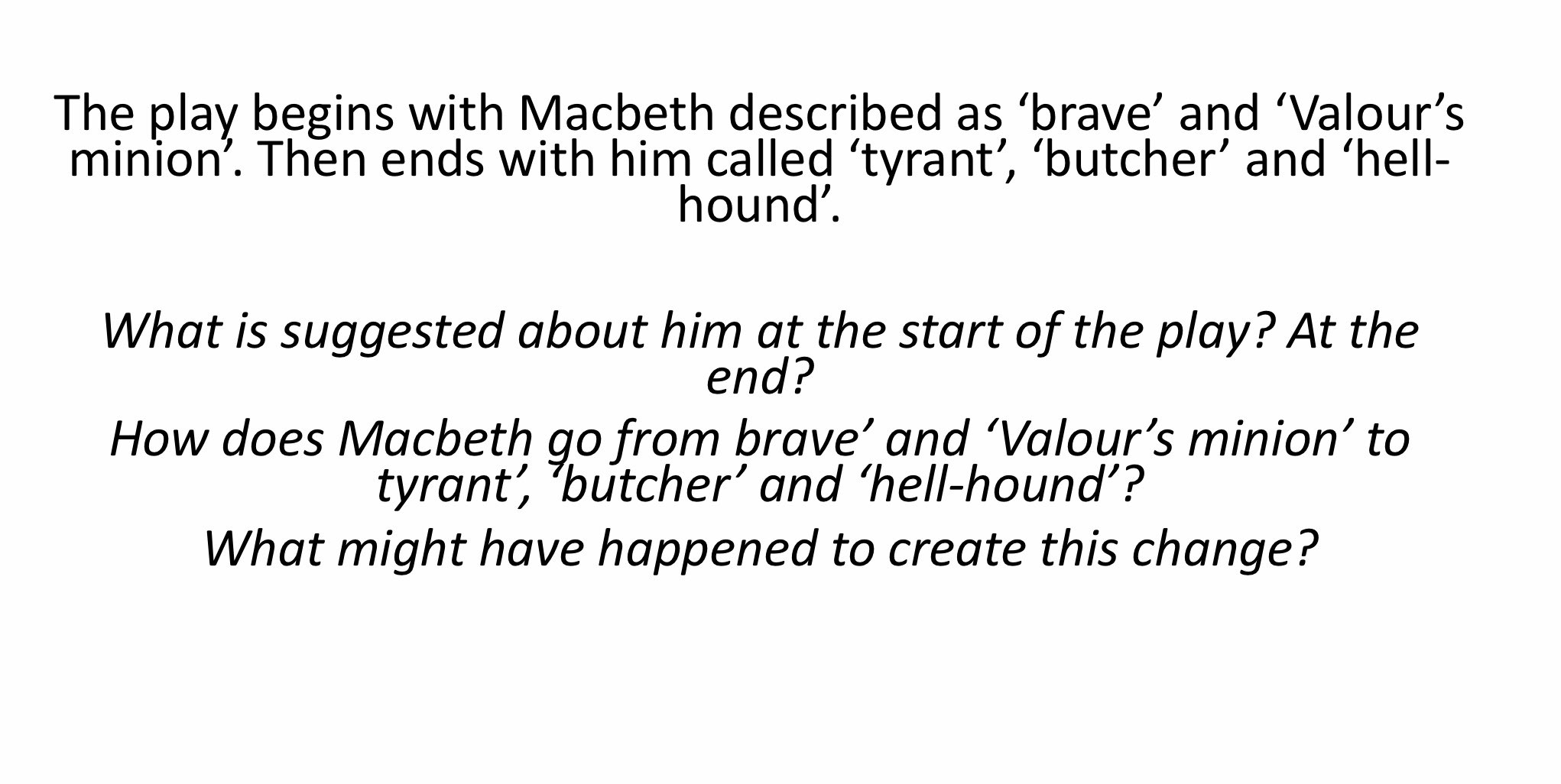 Macbeth Butcher Quotes Macbeth Femininity And Masculinity Quotes With