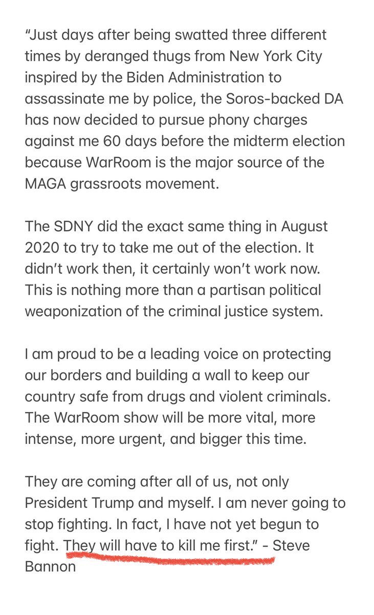 Christopher Webb🇺🇸vote On Twitter I Wonder If Steve Bannon Realizes