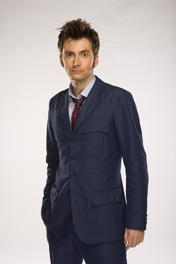 10th Doctor Blue Outfit