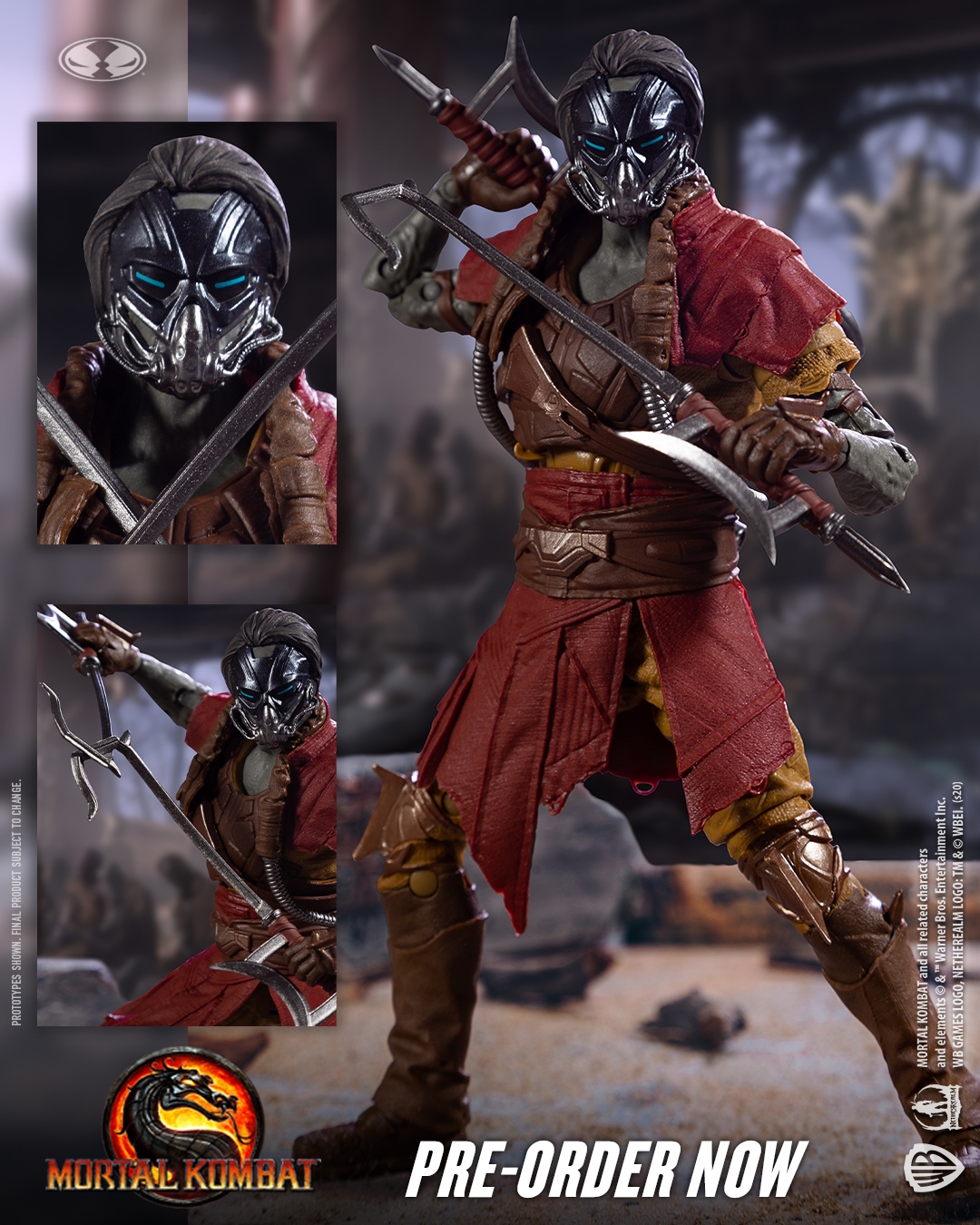 Mortal Kombat Characters Red Ninja