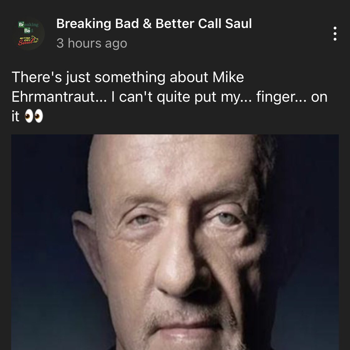 Mike Meme Breaking Bad