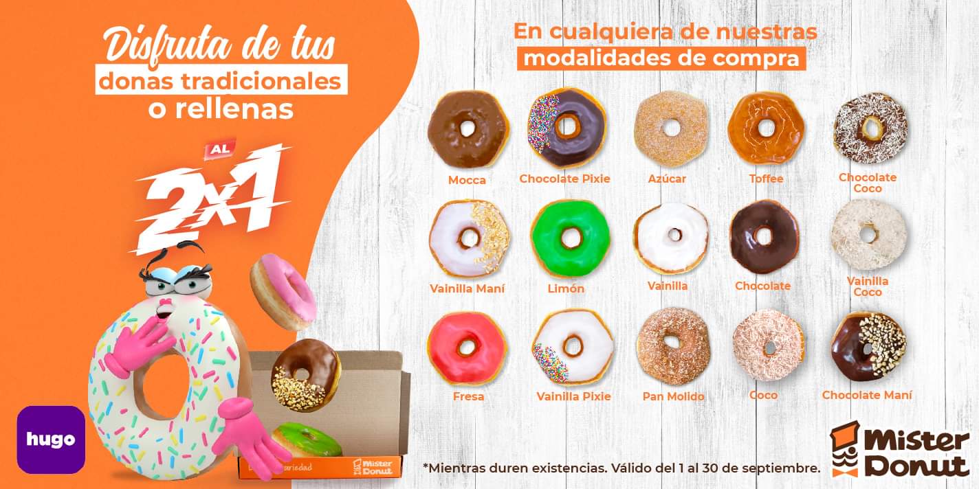 Míster Donut El Salvador on Twitter: "Tantos sabores que es difícil elegir uno. Te compartimos ...